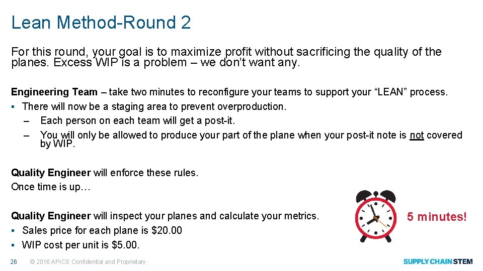 Lean Paper Airplane Game Grades 6 8 APICS