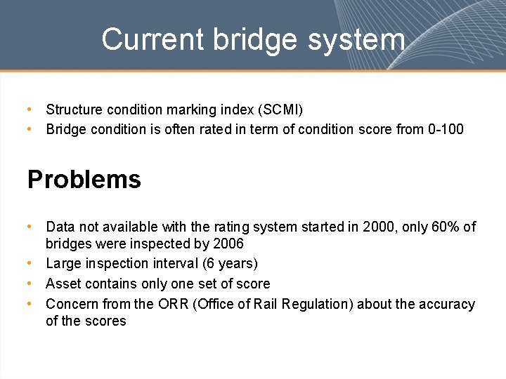 Managing Railway Bridges Bryant Le Professor John Andrews