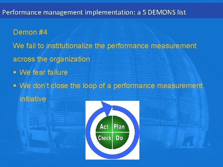 CERN The Angels Demons of KPIs James Purvis