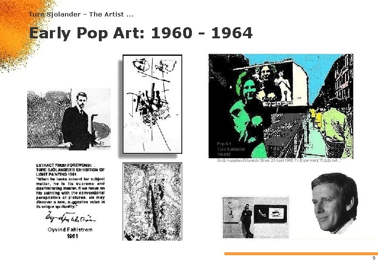 PROJECT PROPOSAL TO THE MODERN MUSEET STOCKHOLM Ture