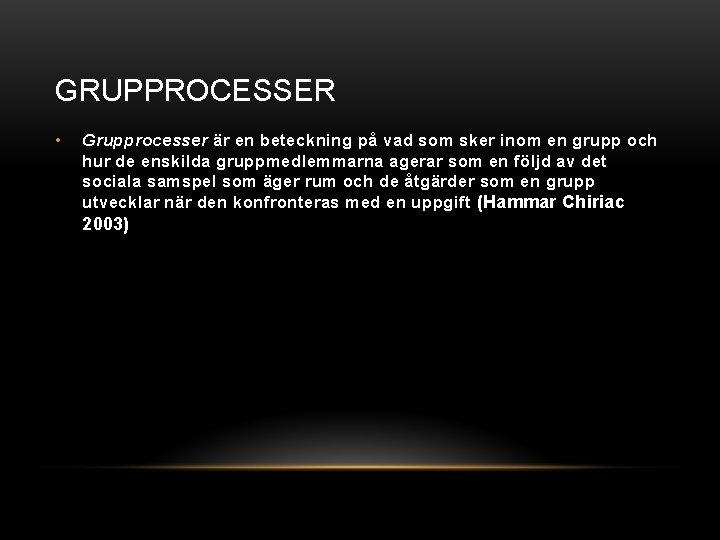 GRUPPROCESSER INKLUDERING OCH MARGINALISERING Teoretiska grunder och ...