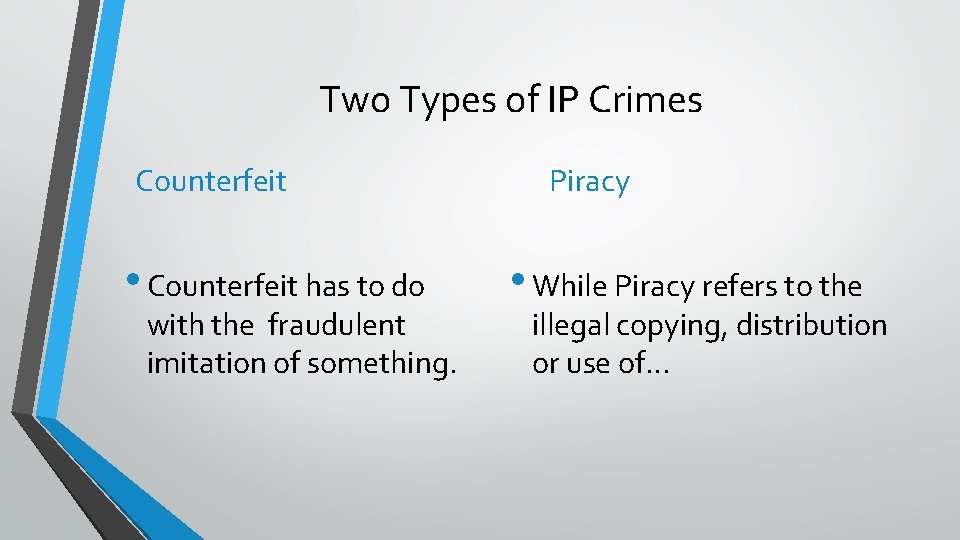 Enforcement of Intellectual Property Rights Jamaican Law Enforcement