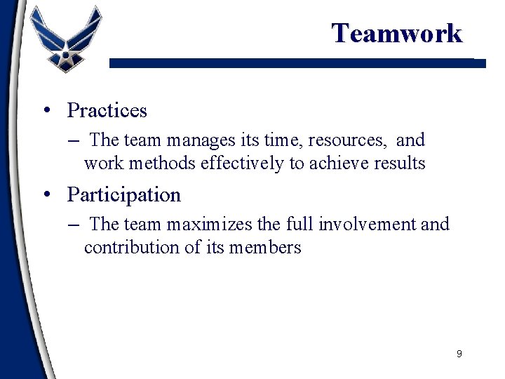 Team Building Overview Four Stages of Group Growth