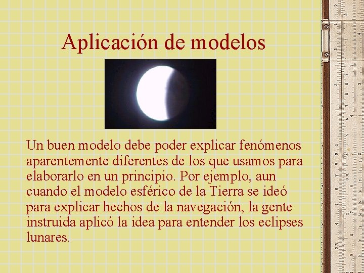 LOS MODELOS EN LA CIENCIA Qu es un