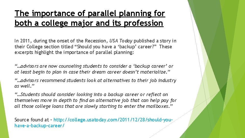 The Practicality of Parallel Planning The necessity and