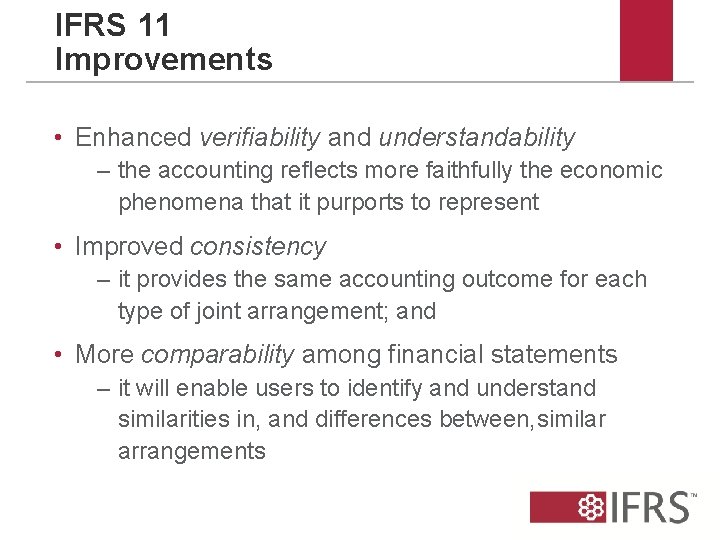 May 2011 International Financial Reporting Standards Introducing IFRS