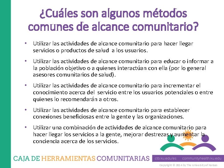 Usar el trabajo social para mejorar el acceso