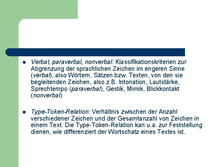 Semiotik Was macht das Zeichen zum Zeichen Ending