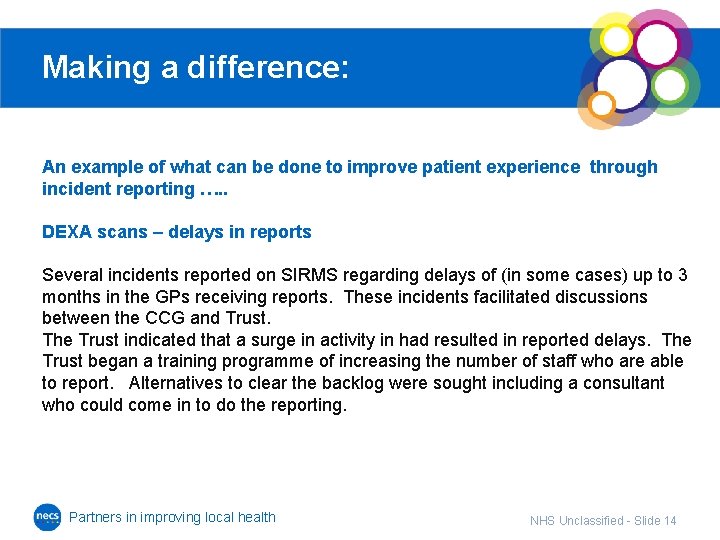 Primary Care Incident Reporting Anne Greenley Head of