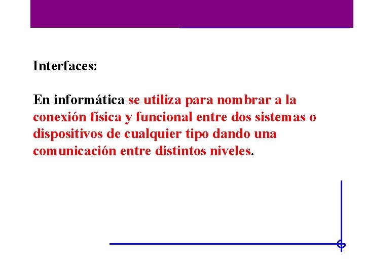 Historia de las interfaces I INTRODUCCION A LAS