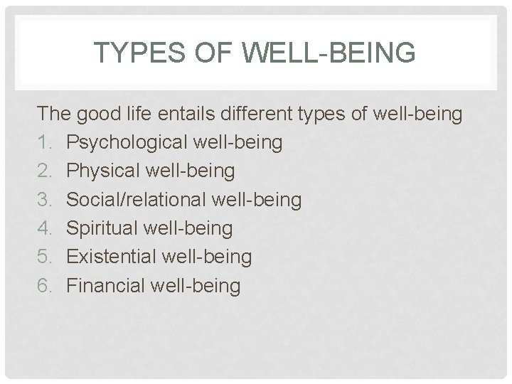 LESSON 10 PATHWAYS TO HAPPINESS AND FLOURISHING LEARNING