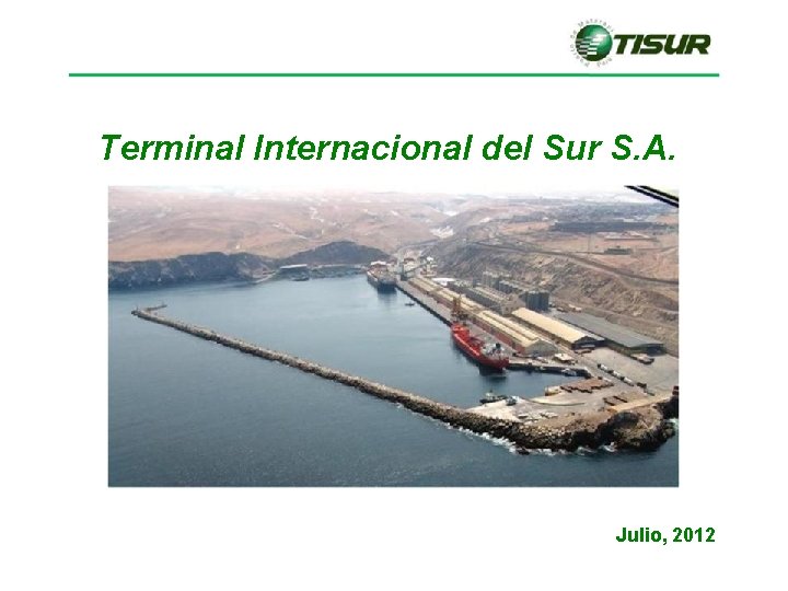 Terminal Internacional del Sur S A Julio 2012