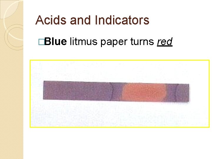 Chapter 19 AcidBase Theories Objectives Define the properties