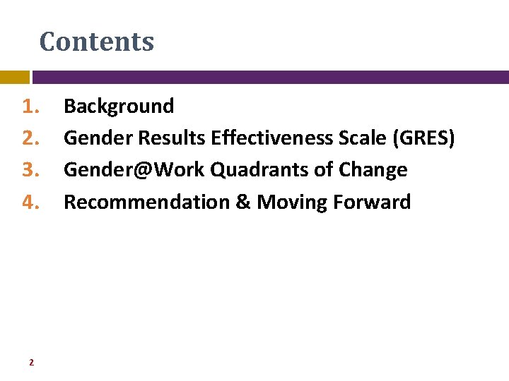 UNDPS CONTRIBUTION TO GENDER EQUALITY AND WOMENS EMPOWERMENT