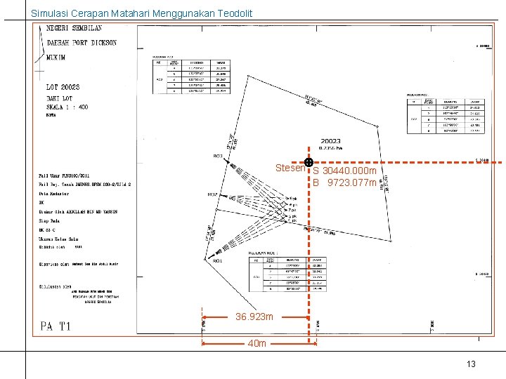 Simulasi Cerapan Matahari Menggunakan Teodolit Simulasi LangkahLangkah ...