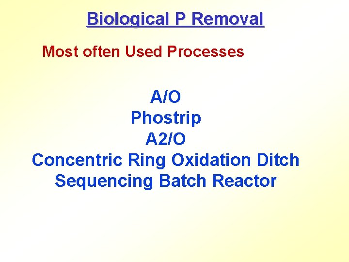 The Basics of Phosphorus Removal Prepared by Michigan