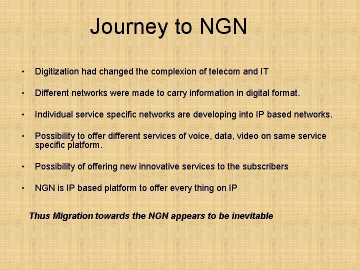 Migration of CDOT MAX to CDOT MAXNG An