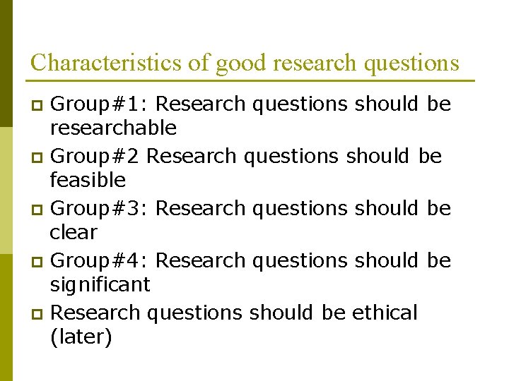 Week 4 Feb 15 06 Frame Research Questions
