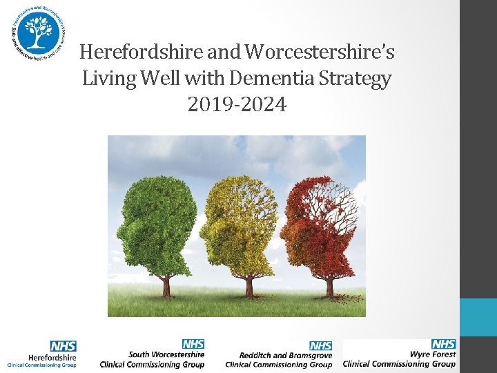 Herefordshire and Worcestershires Living Well with Dementia Strategy