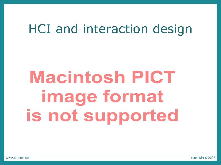 Chapter 1 What is interaction design Bad designs