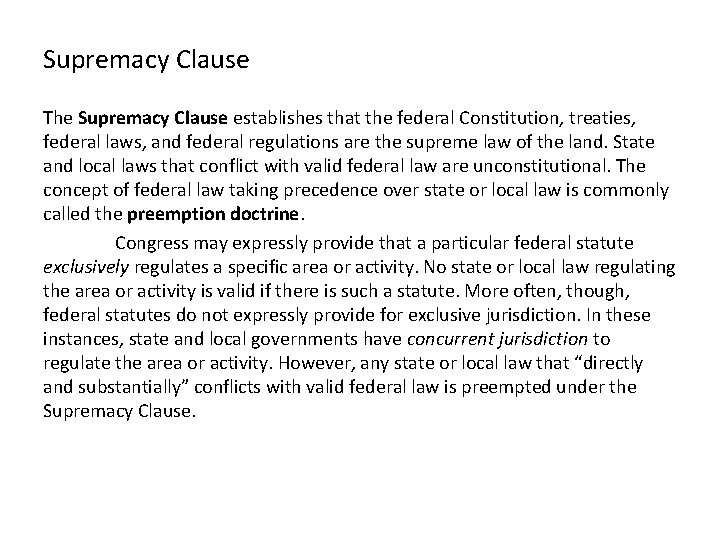 Chapter 2 Constitutional Law for Business The United