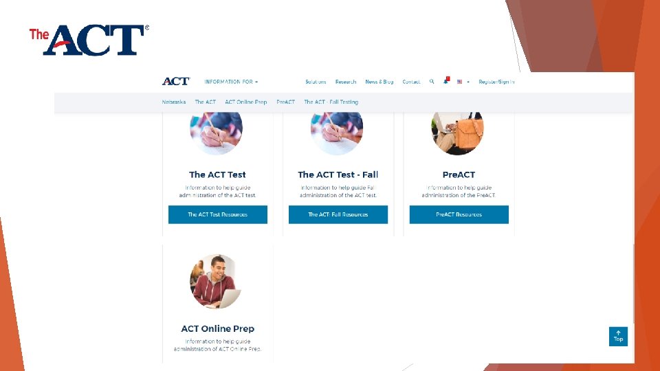 The ACT State Test ACT Overview with Iris