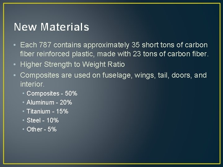 Boeing 787 By Mathew Potts Mission Statement Boeing
