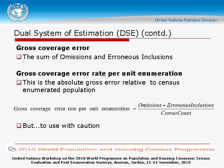 Estimation of coverage errors using Dual System of