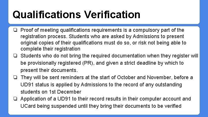 Registration 101 A basic guide to registration for
