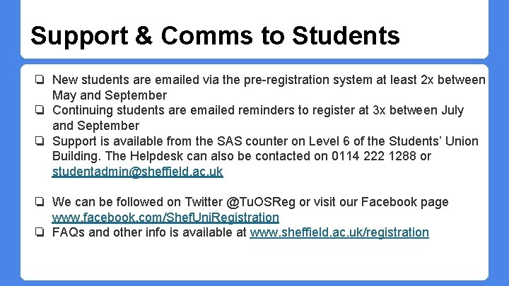 Registration 101 A basic guide to registration for