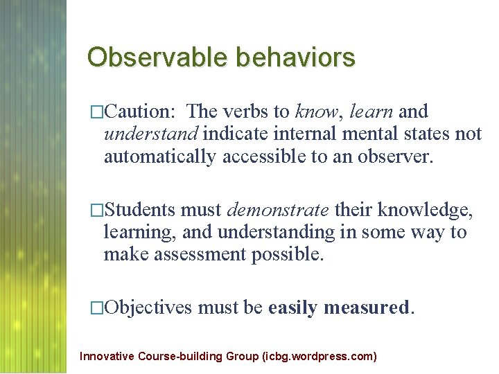 Assessment Day Session 2 Kim Cossey Heidi Fowler