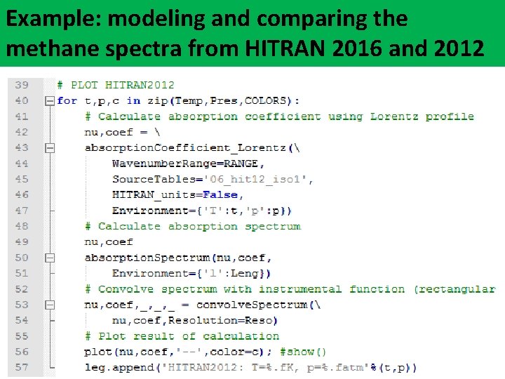 UPDATES AND CURRENT STATUS OF THE HITRAN APPLICATION