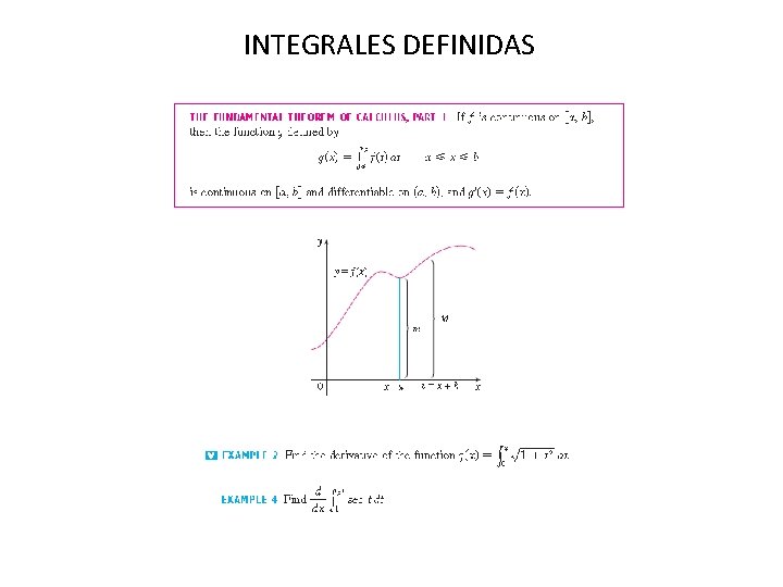 INTEGRALES reas y Distancias El problema del clculo