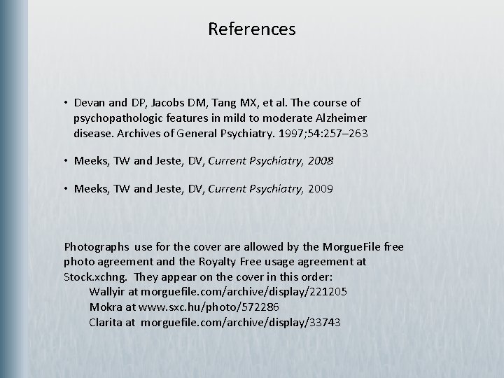 Mental Health and Older Adults Vineeth John MD