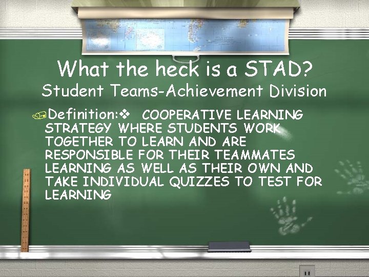STAD TGT cooperative learning techniques By Team members