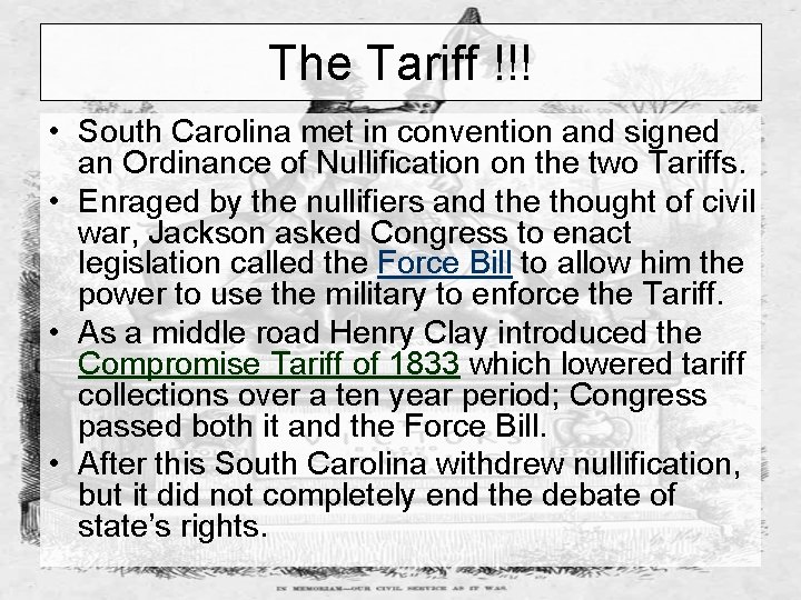 Unit Ten The Jacksonian Era Jacksonian Democracy Election