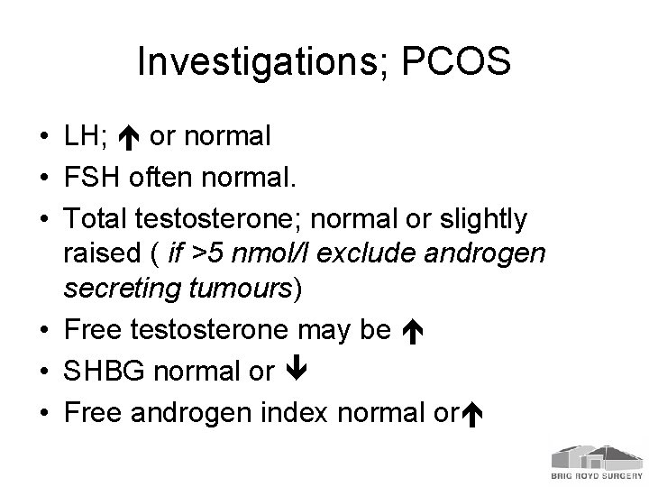 Polycystic Ovarian Syndrome Dr Louise Knowles 121216 PCOS