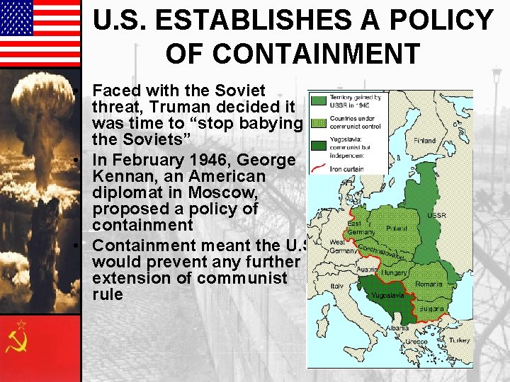The Cold War 19471990s What were the issues