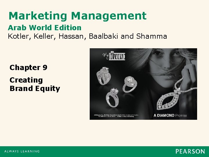 Marketing Management Arab World Edition Kotler Keller Hassan