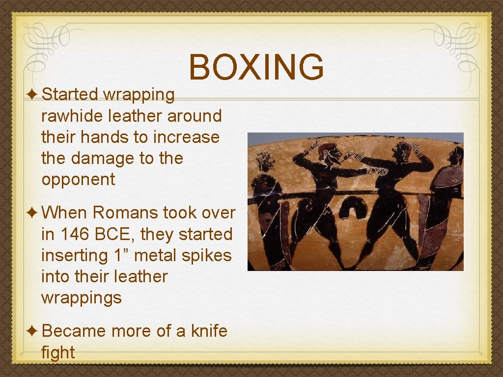 The Olympics of Ancient Greece Background Ancient Greeks