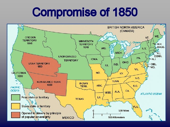 Texas Mexican Cession Slavery Throughout US History 1