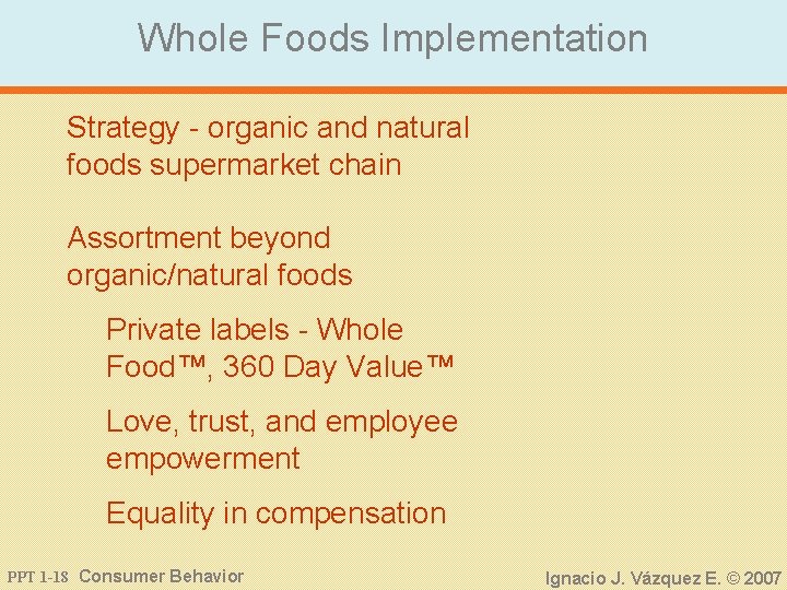 5 th Edition PPT 1 1 Consumer Behavior