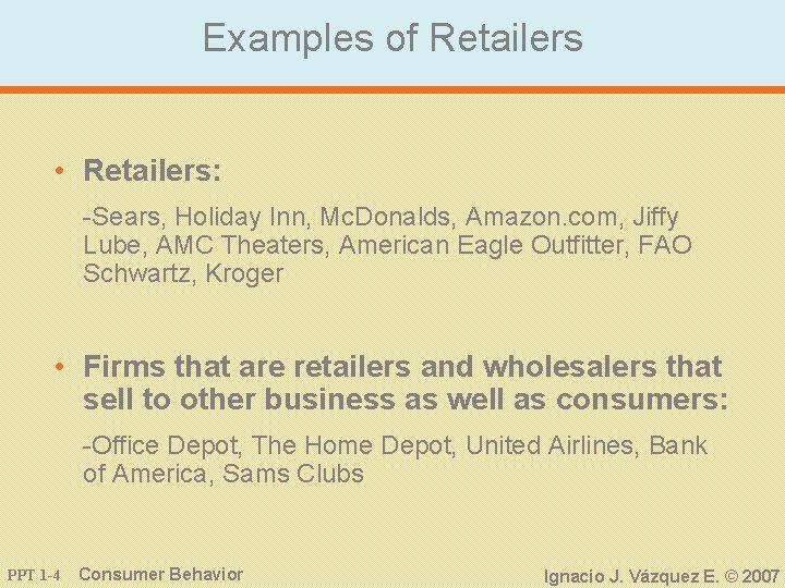 5 th Edition PPT 1 1 Consumer Behavior