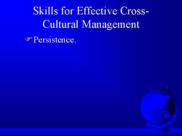 Chapter 2 Understanding CrossCultural Management Dimensions Managing ...