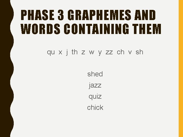 Phonics Workshop TERMINOLOGY Phoneme Graphemes Segmenting and blending