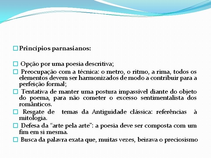 Literatura Brasileira Parnasianismo e Simbolismo 2 Ano Azul