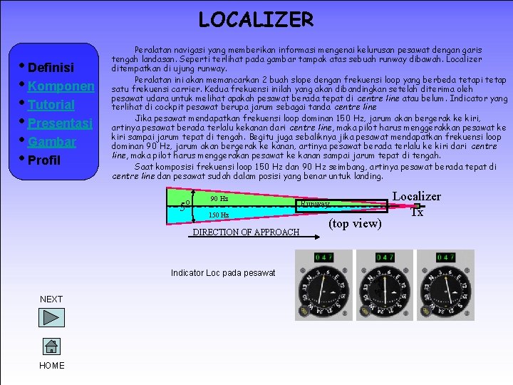 Instrument Landing System Definisi Komponen Tutorial Presentasi Gambar