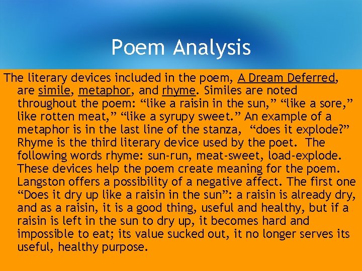 Poetry Project Model English Class Ms Johnson Poem