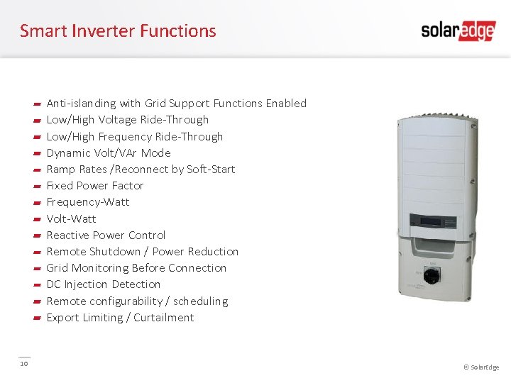 Smart Inverters 101 ISEA Business Member Webinar August