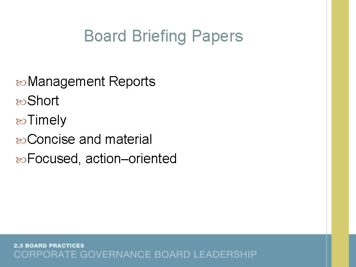 PART 2 MODULE 3 BOARD PRACTICES 1 Module